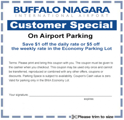 bnia-coupon | Buffalo Niagara International Airport Parking